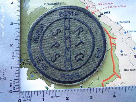 Patch 635th Sps At U Tapao Royal Thai War Patch Good Etsy