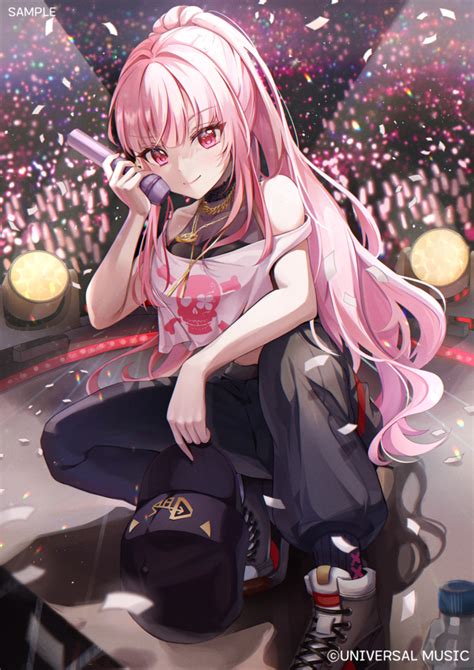 Mori Calliopemoricalliope さんのcdグッズ用イラストを 描かせて頂きました By Prana12