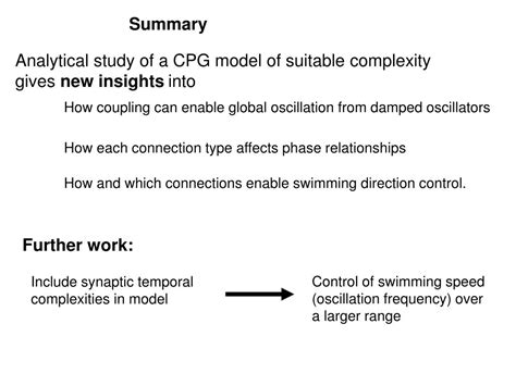 Ppt Computational Understanding Of The Neural Circuit For The Central