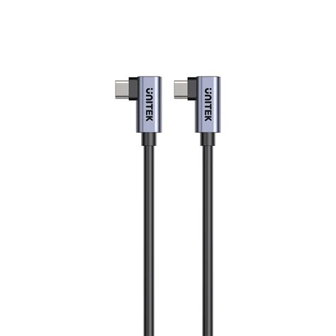 Pd 100w Usb C Cable Dual 90 Degree Unitek