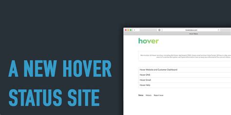 An All New Hover Status Page