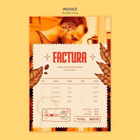 Free Psd Coffee Shop Template Design