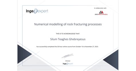 Numerical Modelling Of Rock Fracturing Processes • Silum Teaghes