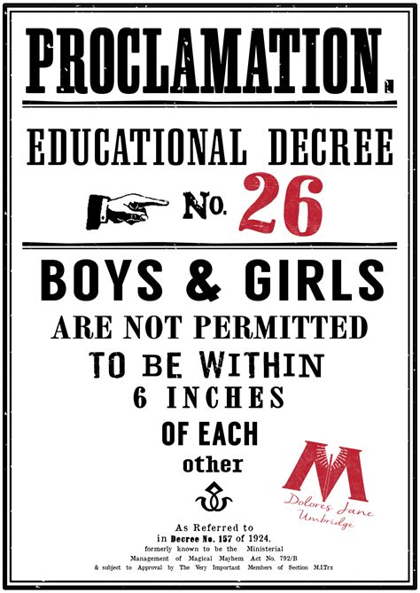 Educational Decree Inspirational Education
