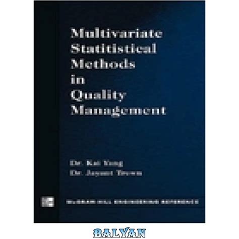 خرید و قیمت دانلود کتاب Multivariate Statistical Methods In Quality Management ترب