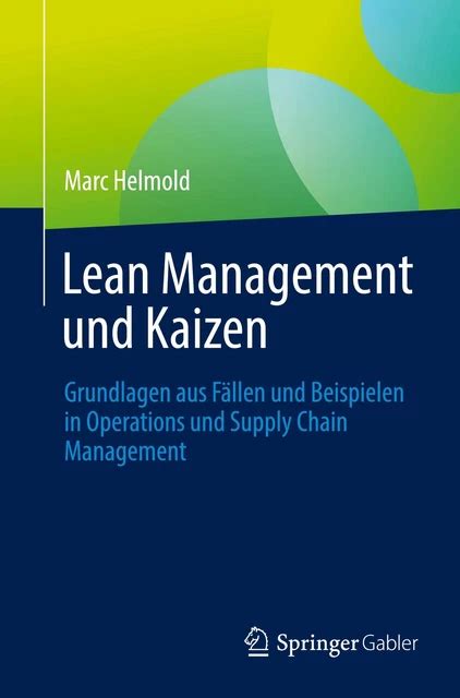 Lean Management Und Kaizen Marc Helmold Eur 5499 Picclick Fr