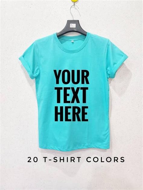 Create Your Own T Shirt Custom T Shirts Print On Demand Unisex