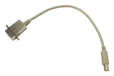 Ecf504 12bbs L Com Usb Cable Type B Plug To Type B Receptacle 305 Mm