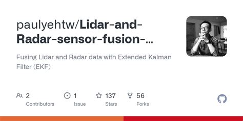 GitHub Paulyehtw Lidar And Radar Sensor Fusion With Extended Kalman Filter Fusing Lidar And