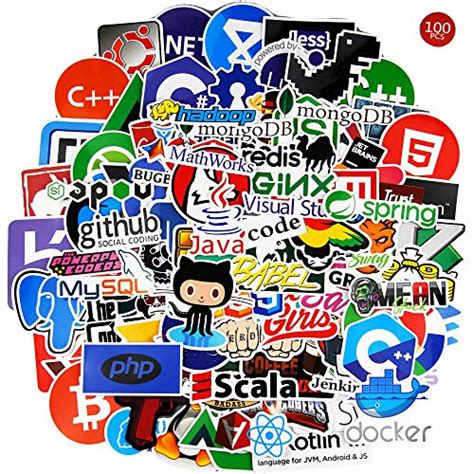 Compare Price Laptop Programming Stickers On