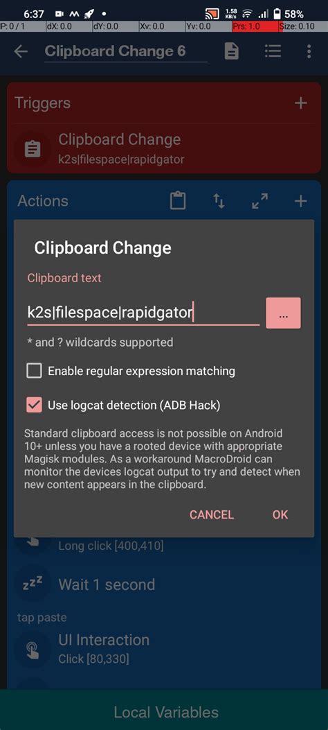 how to make my macro execute only if there are certain words site names