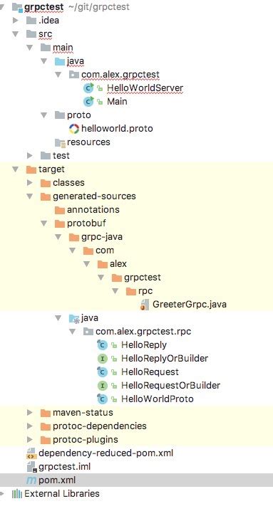 Java Grpc Cannot Resolve Symbol Greetergrpc Stack Overflow