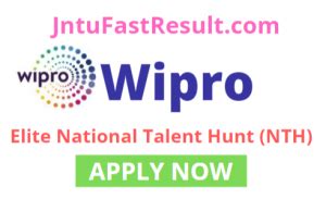 Wipro Elite NLTH Recruitment 2021 Freshers 2022 Pass Outs Register Now
