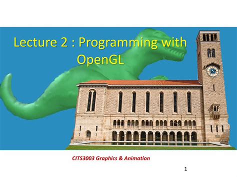 Pdf Lecture 2 Programming With Opengl Dokumentips