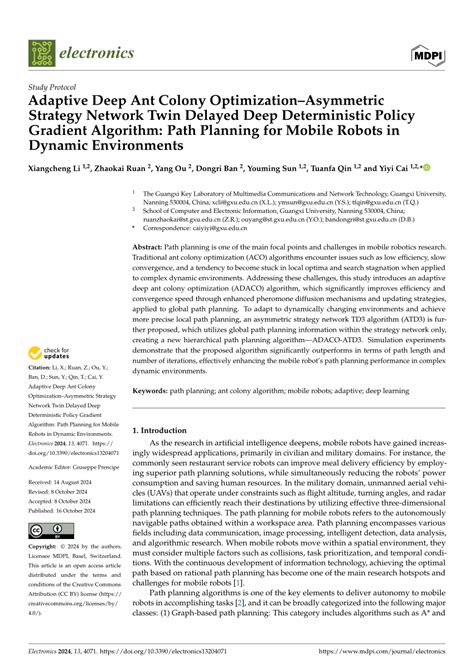 Pdf Adaptive Deep Ant Colony Optimizationasymmetric Strategy Network