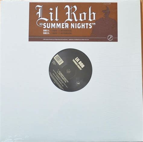 Lil Rob Summer Nights 12 Hip Tank Records