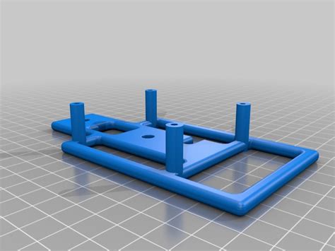 free 3d file raspberry pi bumper top with cam holder・3d printer design