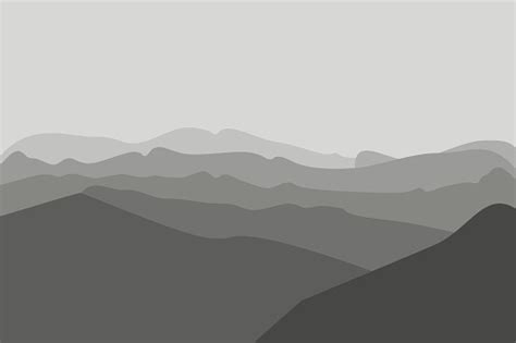 아침 풍경의 주제에 판타지 산에서 일출 파노라마 보기 벡터 일러스트 0명에 대한 스톡 벡터 아트 및 기타 이미지 0명 경관