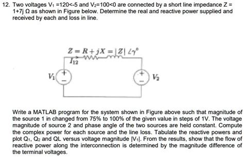 solved 12 two voltages v 120