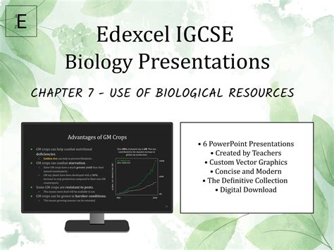 Edexcel Igcse Biology Presentations Chapter 7 Use Of Biological