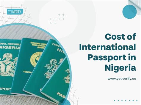 How Much Is International Passport In Nigeria Updated Youverify