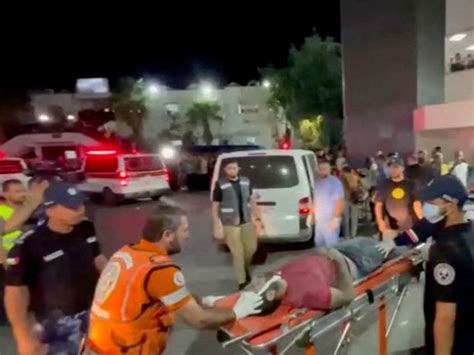 Un Chief Horrified By Gaza Hospital Blast That Killed Hundreds Today