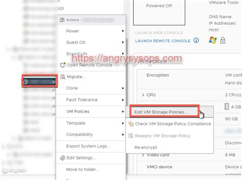 How To Encrypt An Existing Virtual Machine Or Virtual Disk Angry Admin