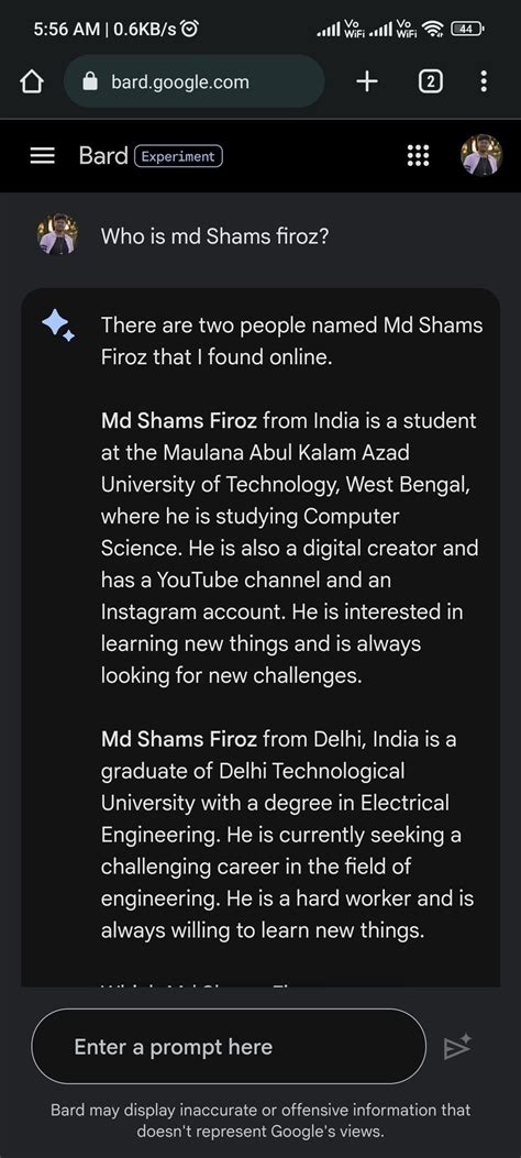 md shams firoz on linkedin bard chatgptai bardai bard