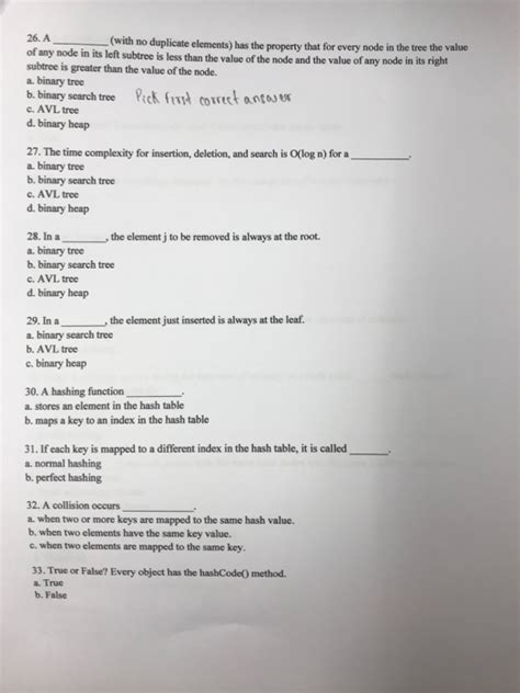 Solved A W Of Any Node In Its Left Subtree Is Less Than Chegg