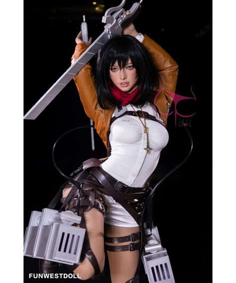 Silicone Doll Of Mikasa Ackerman Warrior Of Attack On Titan