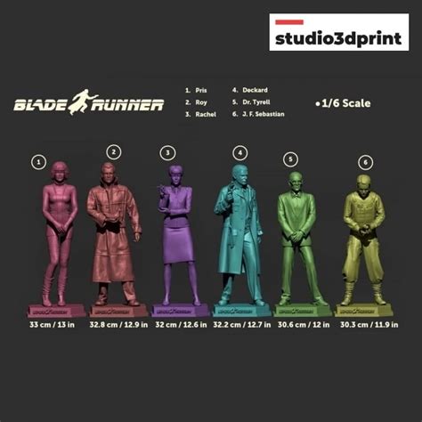 Blade Runner Pack Stl 3d Print Files