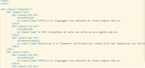 Bootstrap Grid System Sistema A Griglia Di Bootstrap