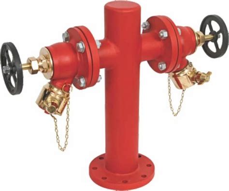 Double Headed Fire Hydrant Stand Post At Best Price In Ahmedabad