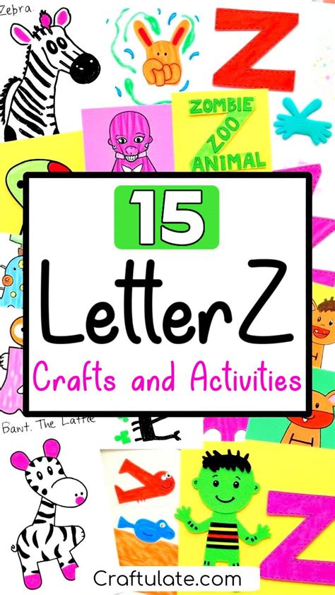 Letter Z Craft Ideas For Preschoolers