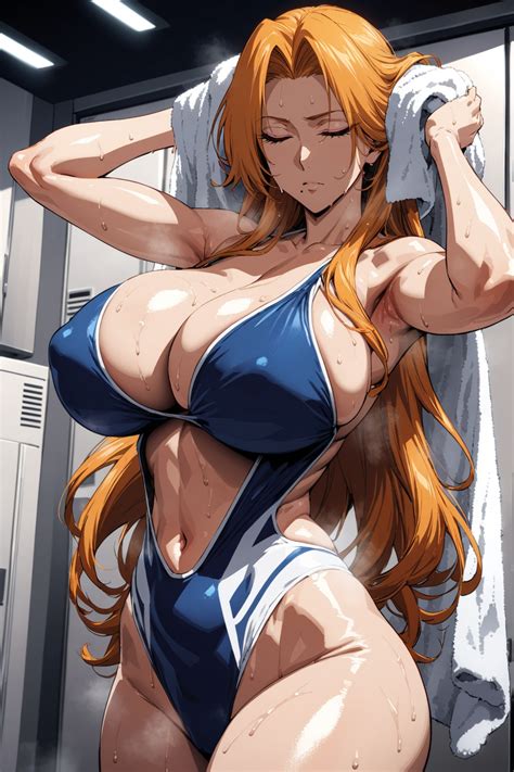 Rule 34 1girls Ai Generated Alchy Arms Behind Head Big Breasts Bleach