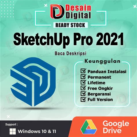 Jual Sketchup Pro 2021 Lifetime Permanen Shopee Indonesia