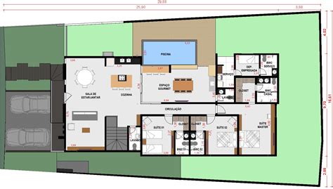 Casa Térrea Com Subsolo 4 Suítes Piscina E Espaço Gourmet Solidar