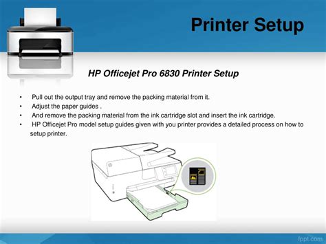 PPT Hp Officeject Pro 6830 Installation And Setup PowerPoint Presentation ID 7439221