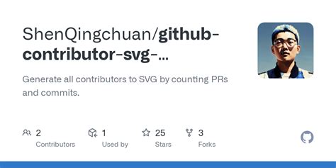 Github Shenqingchuan Github Contributor Svg Generator Generate All Contributors To Svg By