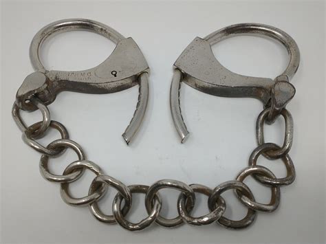 Antique 1905 Usmc Marine Corps Navy Tower Leg Irons Shackles Handcuffs Antique 1905 Usmc Marine Corps Navy Tower Leg Irons Shackles Handcuffs