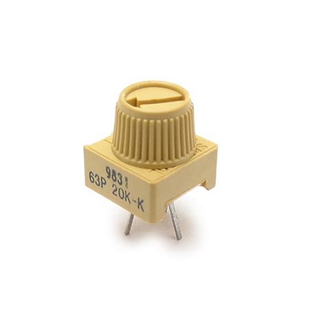 20k 63p T607 203 Spectrol Resistor Variable Selc Sumber