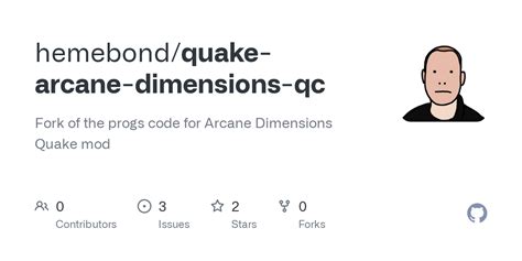 GitHub Hemebond Quake Arcane Dimensions Qc Fork Of The Progs Code For Arcane Dimensions Quake Mod