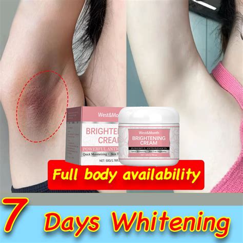Armpit whitening cream Body armpit knee skin whitening cream 50g ...