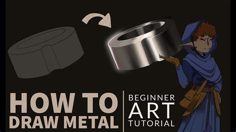 How I Render Simple Metal Beginner Art Tutorial Youtube