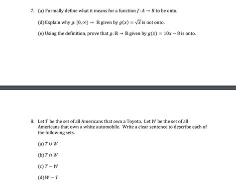 Solved Determine Whether Each Of These Sets Is Finite Chegg