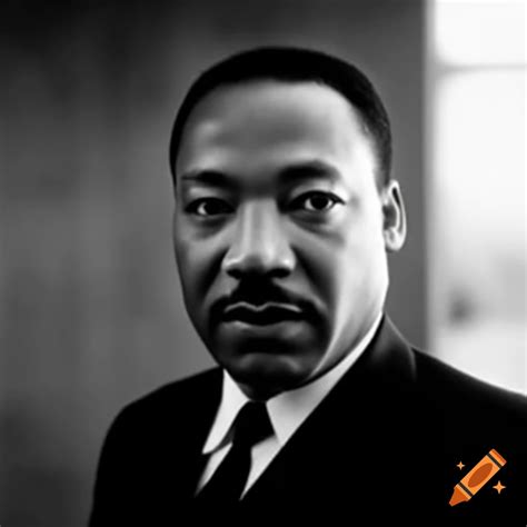 Historic Portrait Of Martin Luther King Jr With A Modern Low Taper