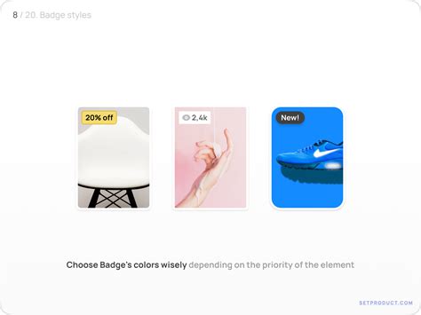 Badge Aka Tag UI Design Exploration By Roman Kamushken For Setproduct On Dribbble