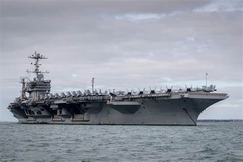 Uss Harry S Truman Joins Forces With Hms Prince Of Wales