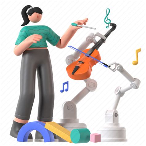 music generate music song robot violin artificial intelligence ai