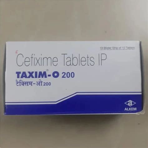 Cefixime Tablets Ip At Rs 350 Box Zifi 200mg Cefixime Tablet In Nagpur Id 2852990305373